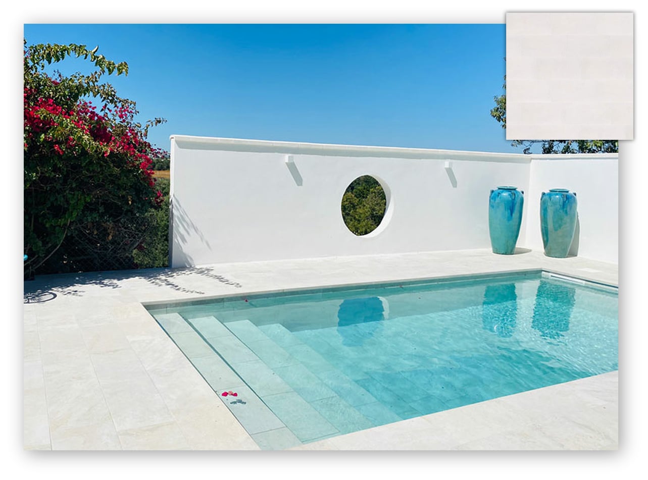 What colour will my swimming pool be? - Swimming Pool Tiles