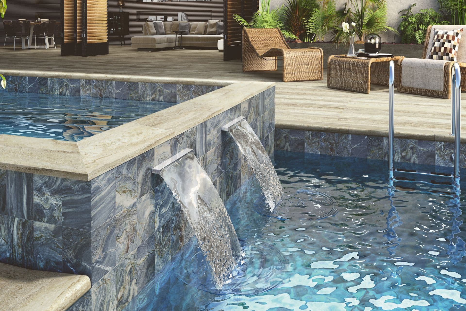 Deep Blue (2023) - Swimming Pool Tiles